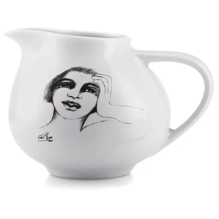 Sketchbook Milk Jug, Face Facts - Binuns South Africa