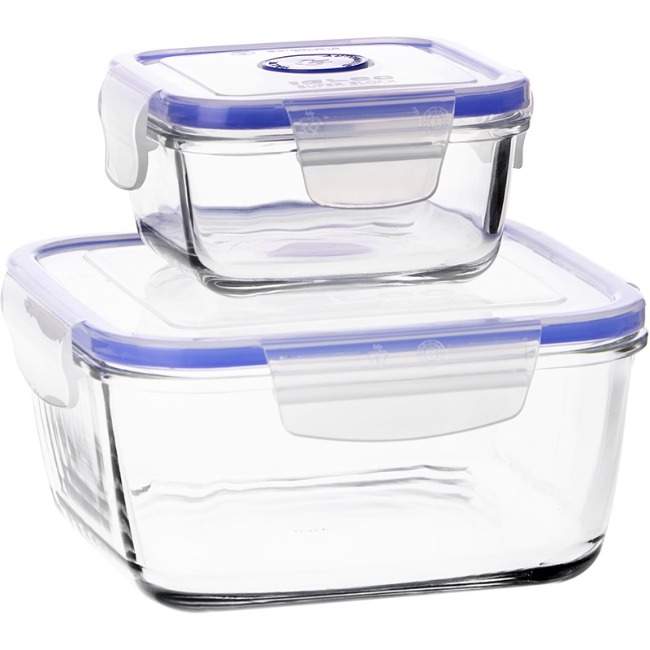 Superblock Square Food Storage Containers, Set Of 2 - Binuns South Africa