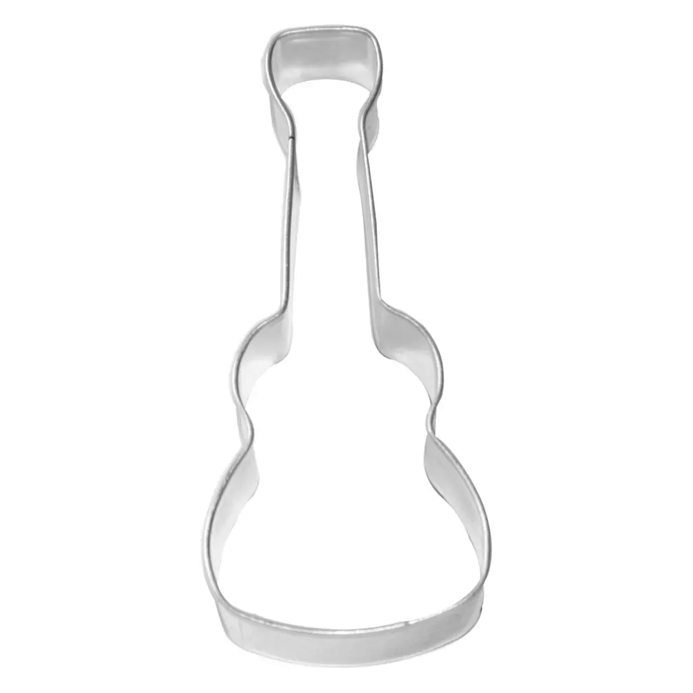 Stainless Steel Guitar Cookie Cutter, 8cm - Binuns South Africa