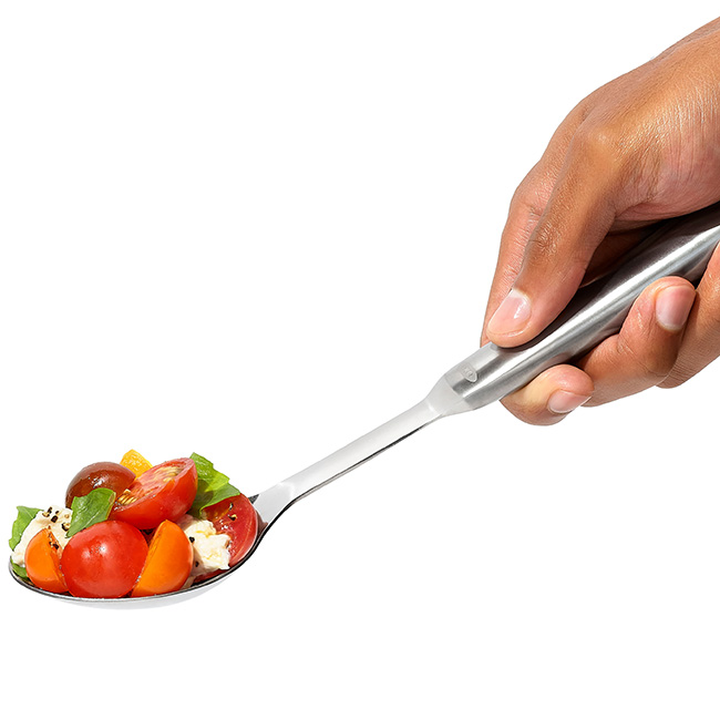 Stainless Steel Serving Spoon With Non-Slip Touchpoint Grip - Binuns South Africa