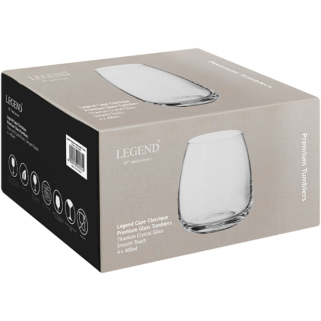 Classique 440ml Tumblers, Set Of 4 - Binuns South Africa