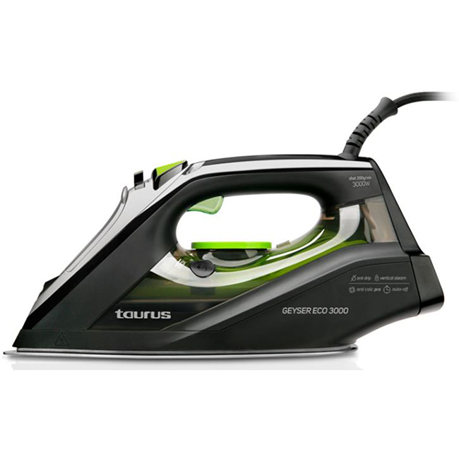 Geyser Eco 3000 Anodised Black Steam, Spray & Dry Iron - Binuns South ...