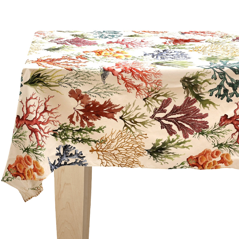 Coral Rectangular Tablecloth - Binuns South Africa