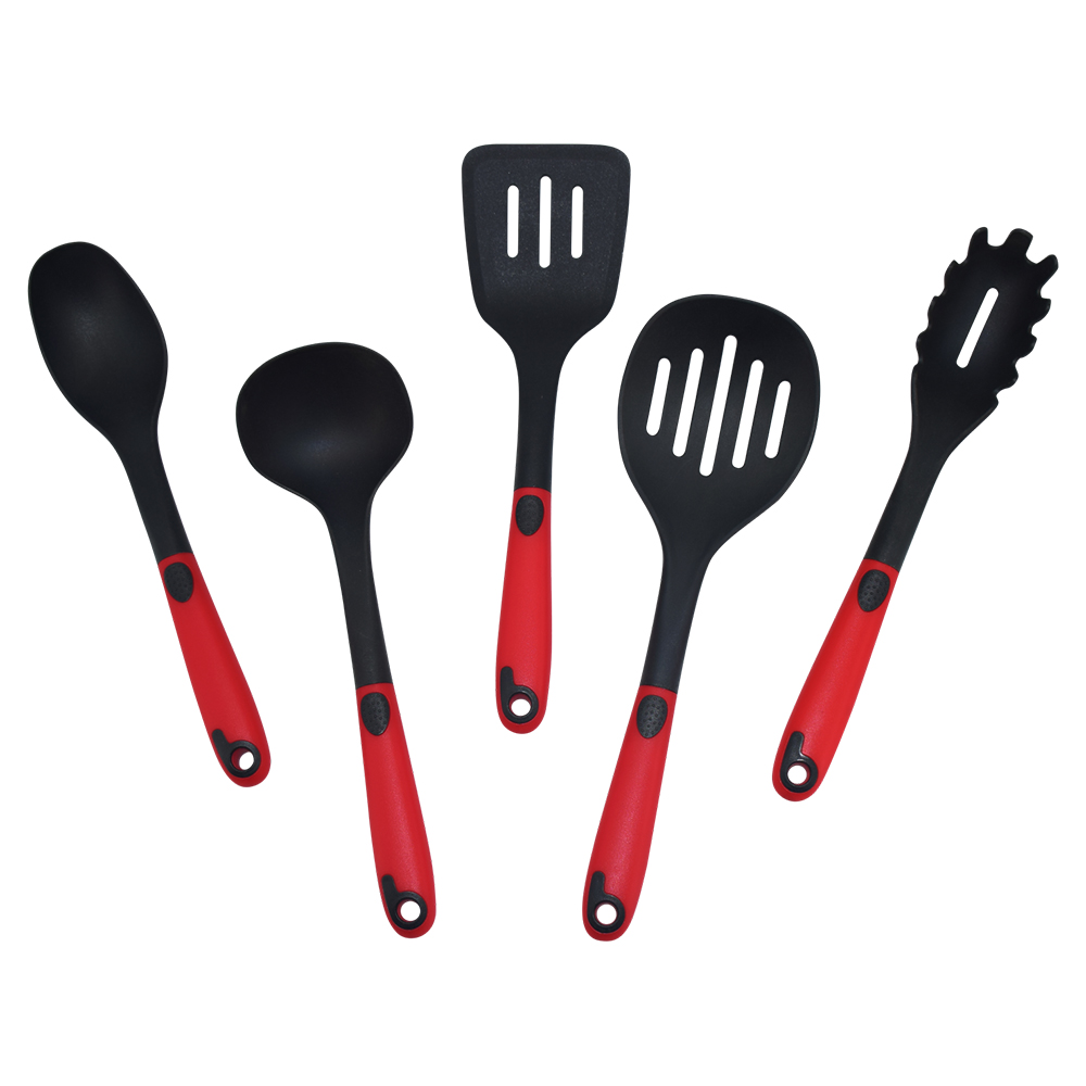 5pc Utensil Set With Stand - Binuns South Africa