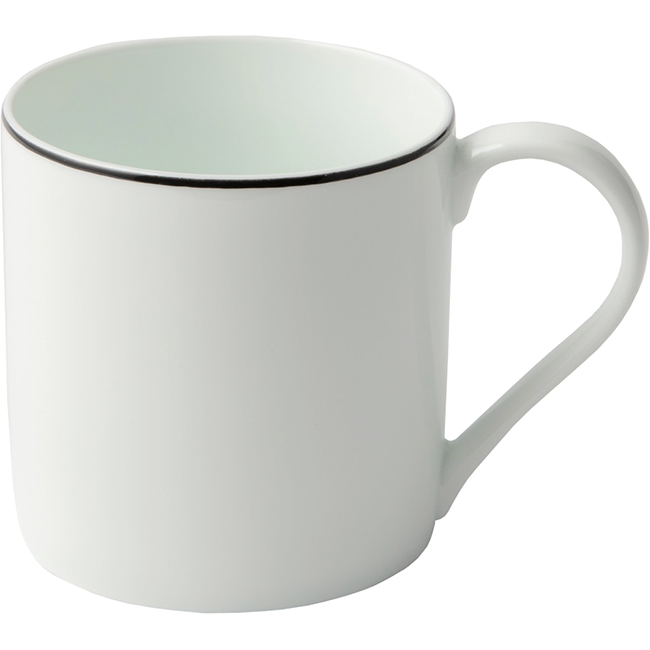 Premium Porcelain Black Line Mug - Binuns South Africa