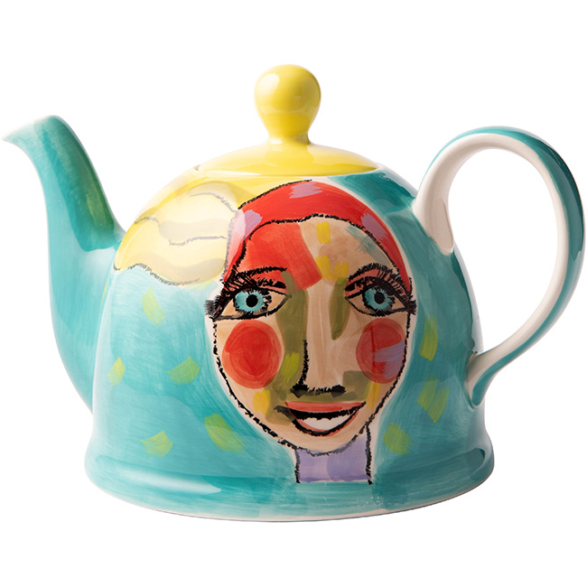 Teapot, Artist Lady, 1.7L - Binuns South Africa