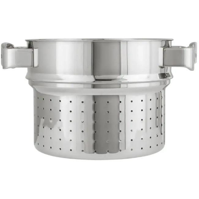 24cm Stainless Steel Pasta Colander, Flow - Binuns South Africa