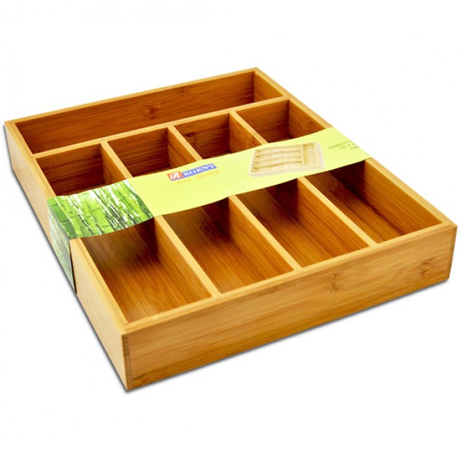 Bamboo Expanding Cutlery Tray - Binuns South Africa