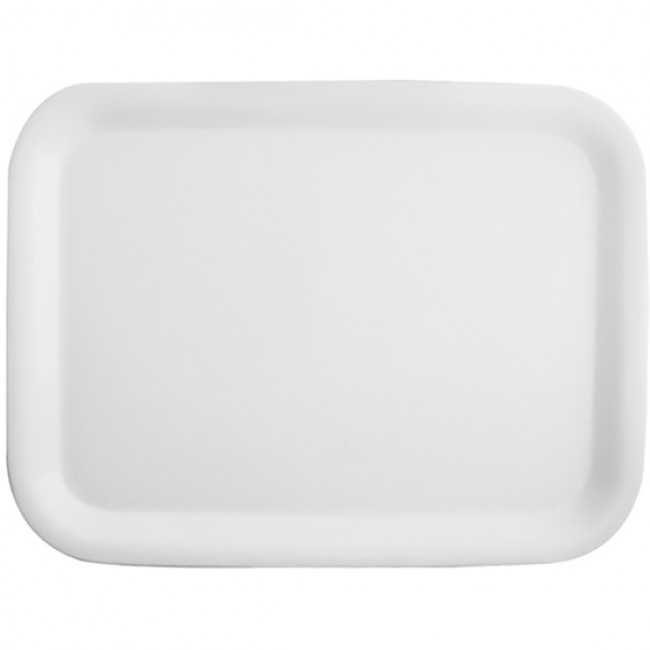Melamine Rectangular Tray, White, 38cm - Binuns South Africa