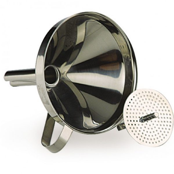 Clasica Stainless Steel Funnel With Strainer - Binuns South Africa
