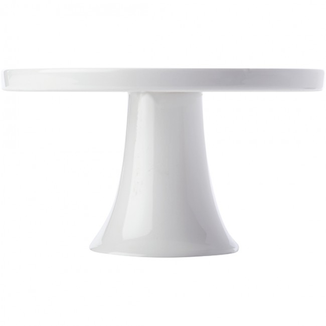 White Basics Footed Cake Stand, 20cm - Binuns South Africa
