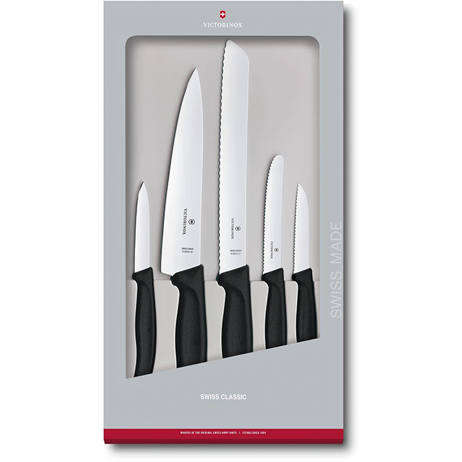 Swiss Classic Kitchen Knife Set, 5pc - Binuns South Africa
