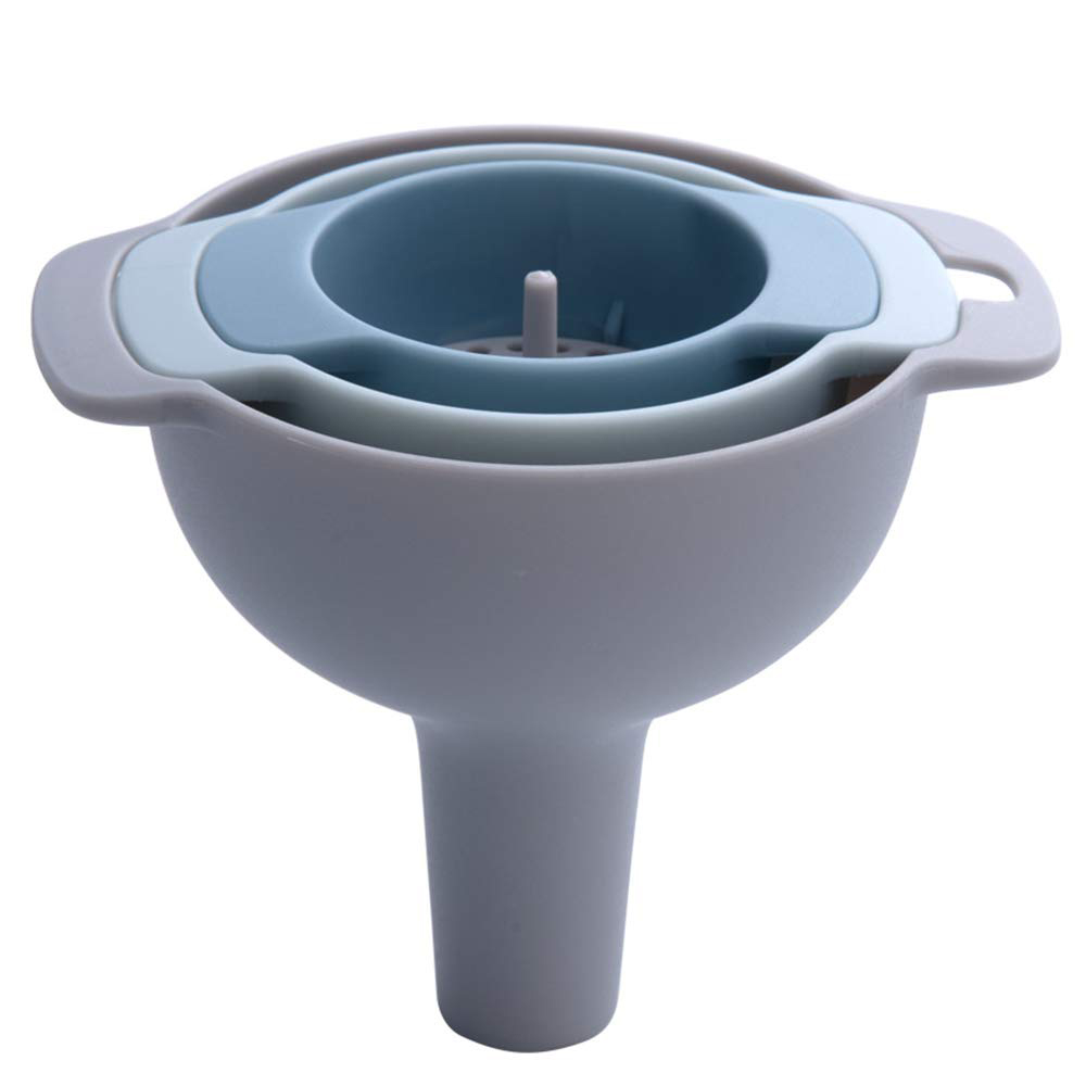 Set Of 4 Nesting Funnels With Strainer - Binuns South Africa
